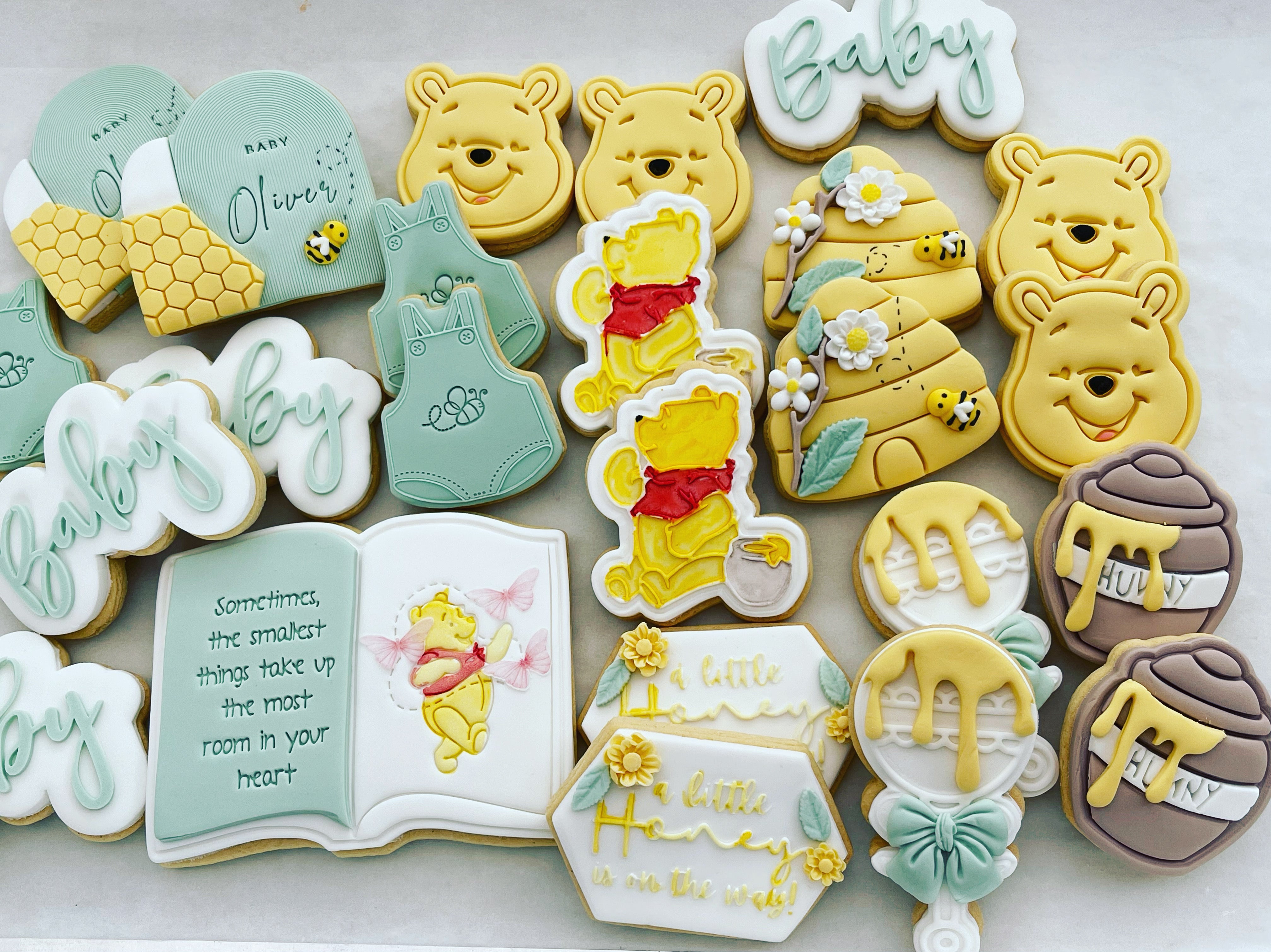 Winnie the Pooh Cookies - Sophia's Cookie Creations