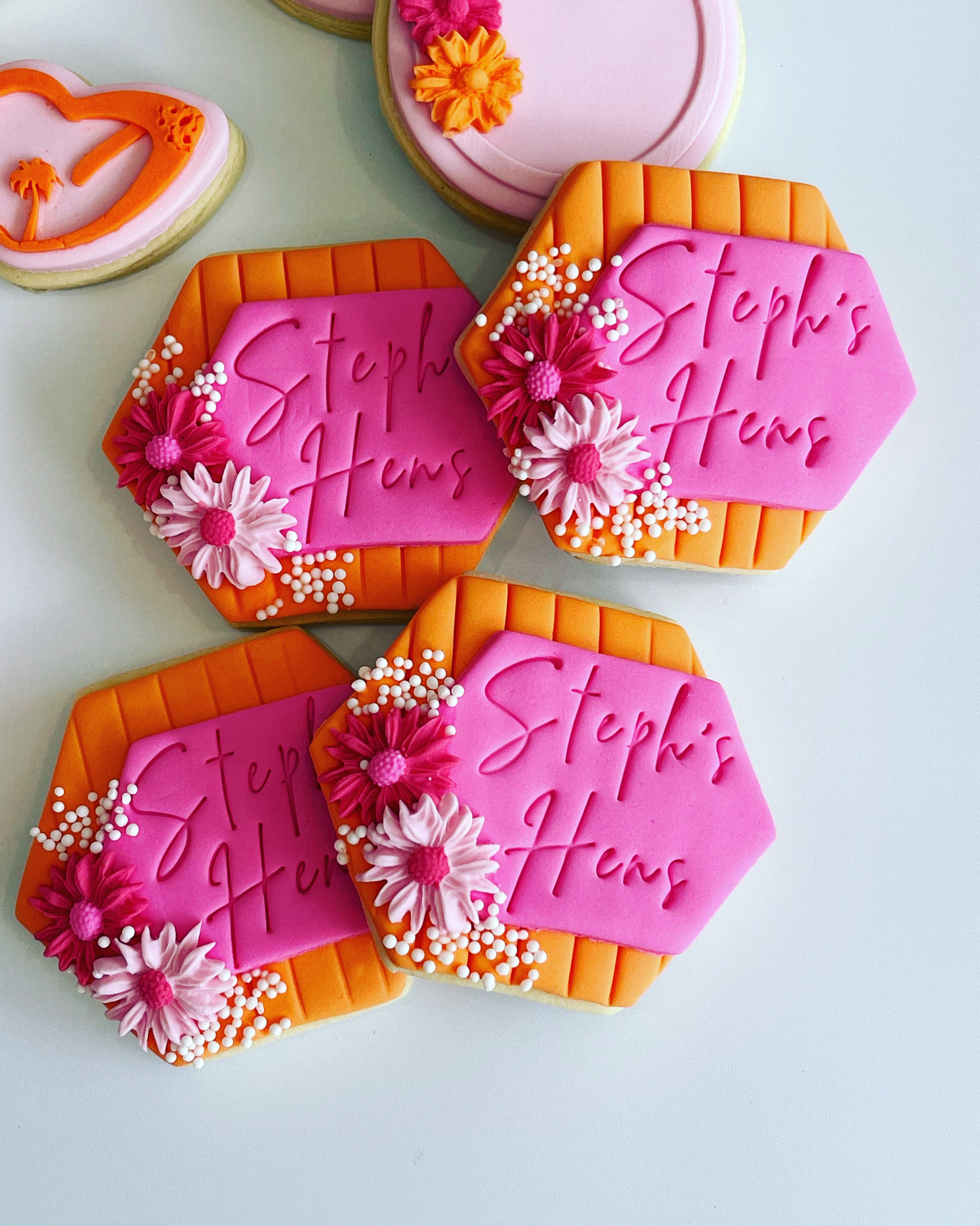 Summer Vibe Hens Party Cookies - Sophia's Cookie Creations